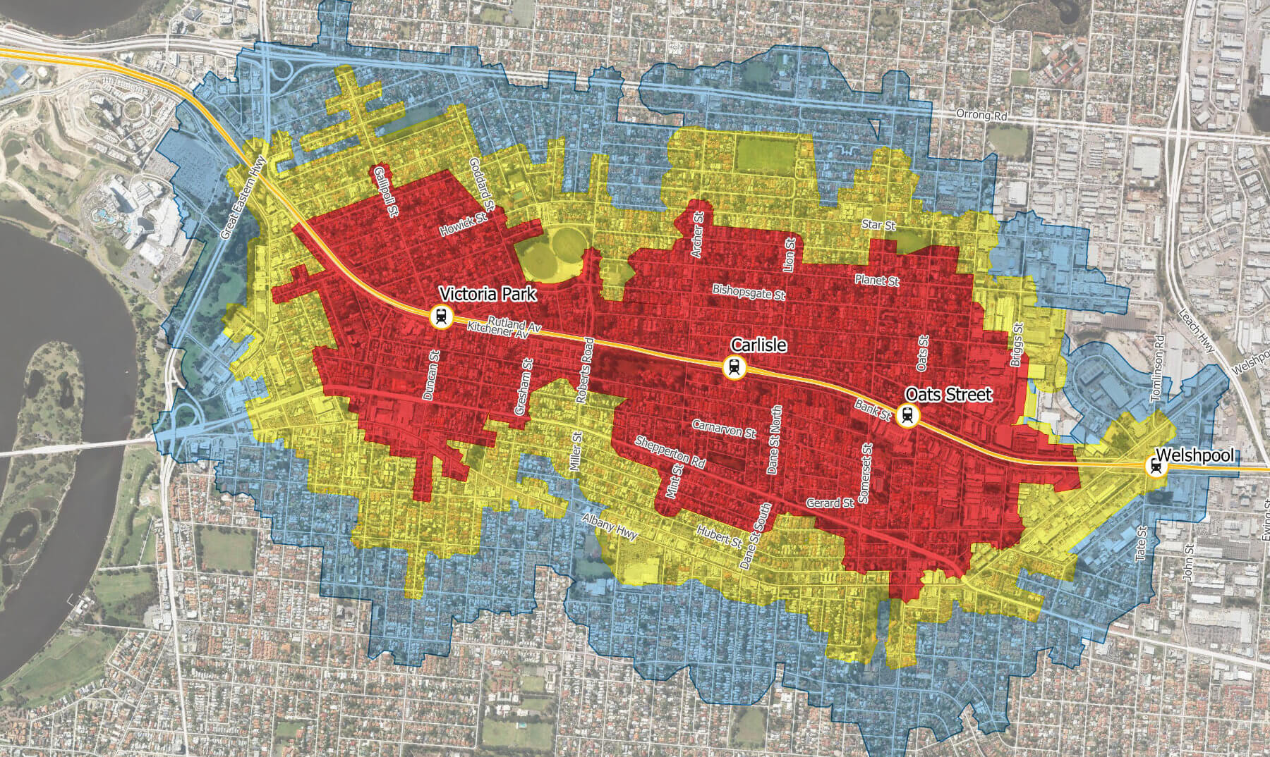Armadale Line Station Access Strategy - GIS Pro
